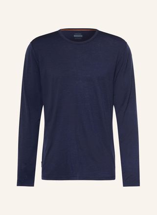 Icebreaker Funktionsshirt 150 Lodge Aus Merinowolle blau