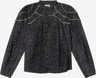 Isabel Marant Top Christa - Femme - Noir Et &Eacute;cru - Taille34 - Marant &Eacute;toile