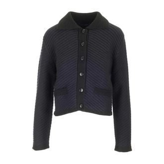 arch4 Tito Cardigan - - Knitwear - Damen - Blau - XS