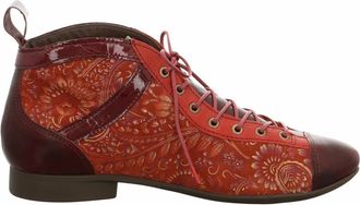 Think Schn&uuml;r-Stiefelette - - Shoes - Damen - Rot - 42 EU