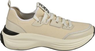 Tod's Femme, Chaussures, Beige, Taille: 39 1/2 EU Tods Flat shoes
