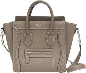 Celine Sac Nano Pre-owned - Femme - Pre-owned - Gris - Taille: ONE Size