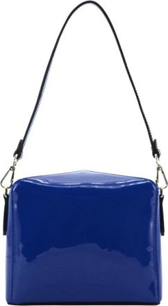 Pourchet Femme, Sacs, Bleu, Taille: ONE Size Cassetta Shoulder Bag