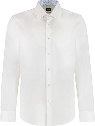 HUGO BOSS Homme, Chemises, Blanc, Taille: 3XL H-Joe Kent Shirt