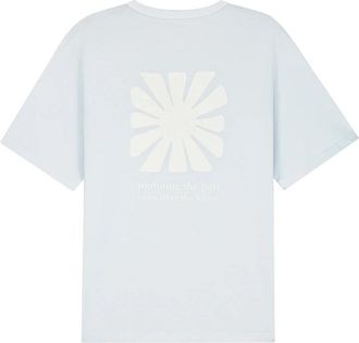 Kuyichi Herren vegan T-Shirt Liam Bedruckt Skyway