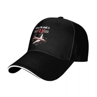 Generic Casquettes de Baseball masculines Hommes, Casquettes de Baseball Comment volent Les Avions Graphisme r&eacute;tro Sport f&eacute;minin Masculin Casquettes d&eacute;t&eacute;