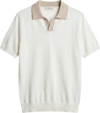 Gran Sasso Homme, Tops, Beige, Taille: L Polo
