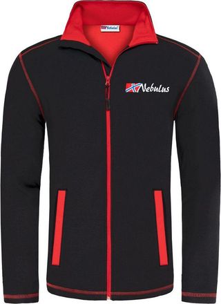 Nebulus Softshelljacke TROPIC, P5555 - Herren, schwarz-rot, XXL