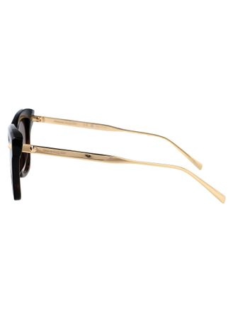 Alexander McQueen AM0483S Sunglasses - Brown