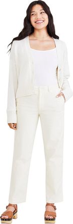 Dockers HIGH WAIST CHINO HIGH STRAIGHT EGRET 31 L