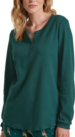 CALIDA Favourites Langarmshirt Damen, aus 100% Baumwolle