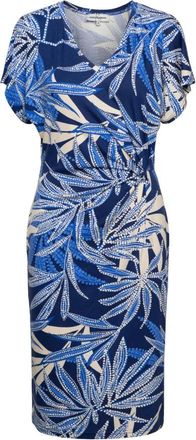 &Co Woman Print-Kleid - - Dresses - Damen - Blau - 3XL
