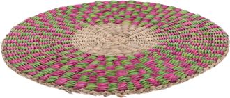 BESPORTBLE Bunte Runde Tischsets aus Nat&uuml;rlichem Seegras 30cm Hitzebest&auml;ndige Platzsets f&uuml;r Thanksgiving und Wanddekoration Vielseitige Tischdekoration f&uuml;r Essti