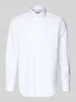 Jake*s Modern Fit Business-Hemd mit Haifischkragen