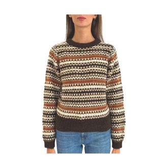 Roy Rogers Rundhals-Strick - - Knitwear - Damen - Mehrfarbig - XS