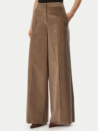 Marella Stoffhose Etre 2623136062 Hellbraun Wide Leg