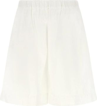Xacus Femme, Shorts, Blanc, Taille: 40 FR Carlotta Cotton Bermuda Shorts