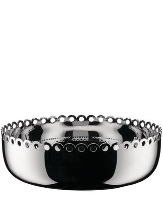 Alessi Edges Servierkorb (21cm x 7,5cm) - Silber