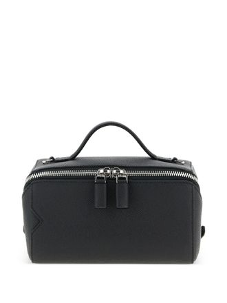 Valextra sac cabas V-Line &agrave; fermeture zipp&eacute;e - Noir