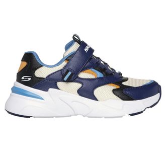 Skechers Bobsbamina Blockfarben Sneaker f&uuml;r Kinder (Marine/Bunt)