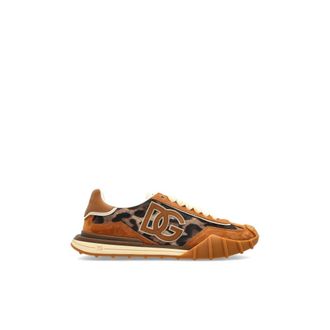 Dolce & Gabbana Athletic Stoff-Sneakers - - Shoes - Damen - Braun - 37 EU