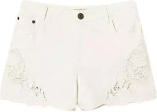 Twinset Femme, Shorts, Blanc, Taille: W25 Short Shorts