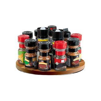 Generic Plattenspieler -Organizer - Drehgestell, Gew&uuml;rzschale | Schrank Pantry Organizer, Gew&uuml;rzhalter f&uuml;r die Lagerung von K&uuml;chen, stilvolles Plattenspieler,