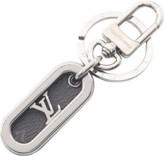 Louis Vuitton unisex, Pre-owned, Gris, Taille: ONE Size Porte-cl&eacute;s Pre-owned