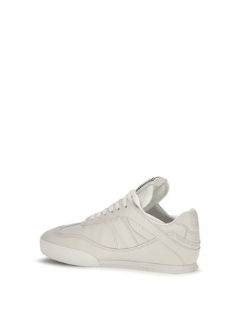 Chlo&eacute; Womens Sneakers Kick White Leather Calf Trainers