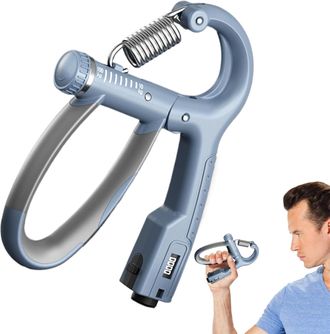 Generic Handfeste Ger&auml;te, Griffdickentrainer - Compact Muscle Building Finger Trainer - Einstellbares Management-Trainingsger&auml;t 10-100 kg f&uuml;r Frauen, M&auml;nner, 