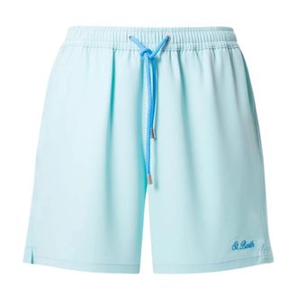 MC2 Saint Barth Comfort Embro Relaxed Badeshorts - - Swimwear - Herren - Blau - 2XL