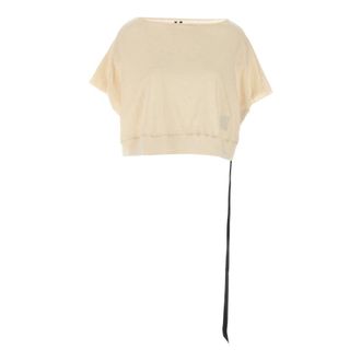 Rick Owens Damen, Sweatshirts & Hoodies, Beige, MGr&ouml;&szlig;e