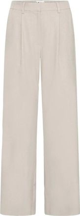 Ichi Ichi, Femme, Pantalons, Beige, Taille: 44 FR Wide Pantalons