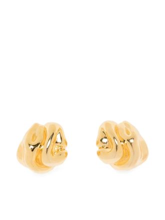 Completedworks boucles doreilles Knoll à design torsadé