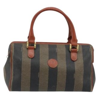 Fendi Pre-owned Vintage Canvas Handtasche - - Pre-owned - Damen - Braun - ONE SIZE