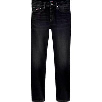 Tommy Jeans Homme Scanton Slim AI3385 DM0DM21888, Denim (Denim Black), 32W/32L, Denim (Noir Denim), 32 W/32 L