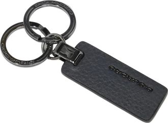 Piquadro Homme, Accessoires, Bleu, Taille: ONE Size Two-ring Keyring