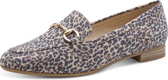 Marco Tozzi Marco Tozzi Damen Slipper weiches Feel Me Fu&szlig;bett weiches Innenfutter Vegan Vegan, beige (Leo Dune), 41 EU