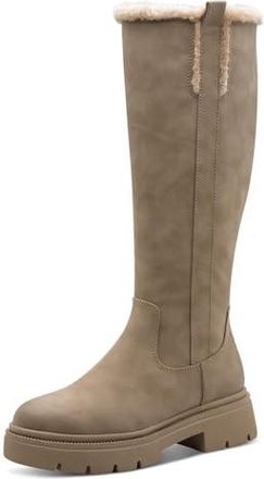 Marco Tozzi Bottes de neige longues pour femme 2-26628-45 - Taupe - Taille 40 EU, taupe, 40 EU