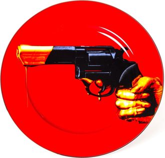 Seletti Piatto in porcellana Toiletpaper - 16917 - TAGLIA UNICA