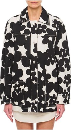 Marni Femme, Vestes, Multicolore, Taille: 36 FR Workwear Jacket