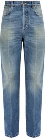Versace Distressed Gerades Jeans - - Jeans - Herren - Blau - W32
