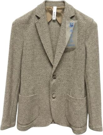 Distretto12 Distretto12, Homme, Vestes, Beige, Taille: 2XL Blazers
