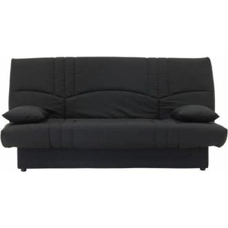 Les Tendances Dream Clic Clac Sofa schwarz mit Stauraum