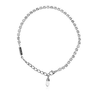 Jimmy Choo London Saeda Fu&szlig;kettchen - - Accessories - Damen - Grau - ONE SIZE