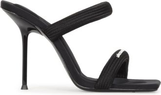Alexander Wang Femme, Chaussures, Noir, Taille: 39 EU Julie Tubular Webbing Sandal