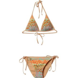 Delicate.love Damen Bikini Bikini Set Cotton JIL Candy Leo