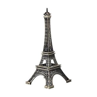 Emoshayoga HAOHIZE D&eacute;coration de la Tour Eiffel, Statue de la Tour Eiffel, Figurine de la Tour Eiffel pour Souvenirs, D&eacute;coration de la Tour Eiffel, Ton Bronze, P