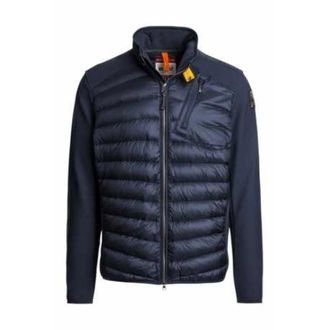 Parajumpers Blau Navy Hybrid Daunenjacke Jayden - - Jackets - Herren - Blau - 3XL