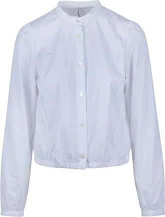 Liviana Conti Femme, Blouses et Chemises, Blanc, Taille: 44 FR Camicia Faye